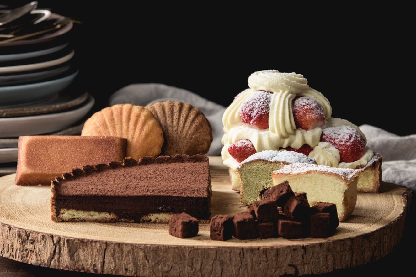 深夜裡的法國手工甜點